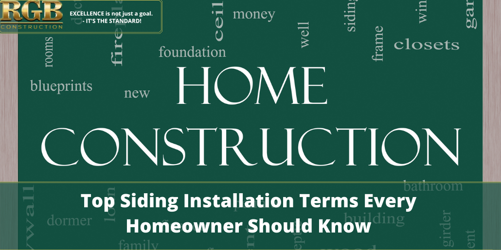 Top Siding Installation Terms Every Homeowner Should Know | RGB ...