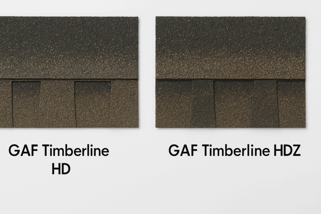 What Is The Difference Between GAF HD Vs GAF HDZ Shingles? - RGB ...