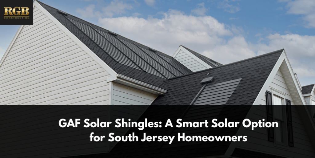 The Top 5 South Jersey Towns For GAF Solar Shingle Installations - RGB ...